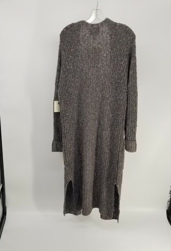 Hinge Grey Multi Sparkle Open Front Cardigan NWT Size Small | eBay