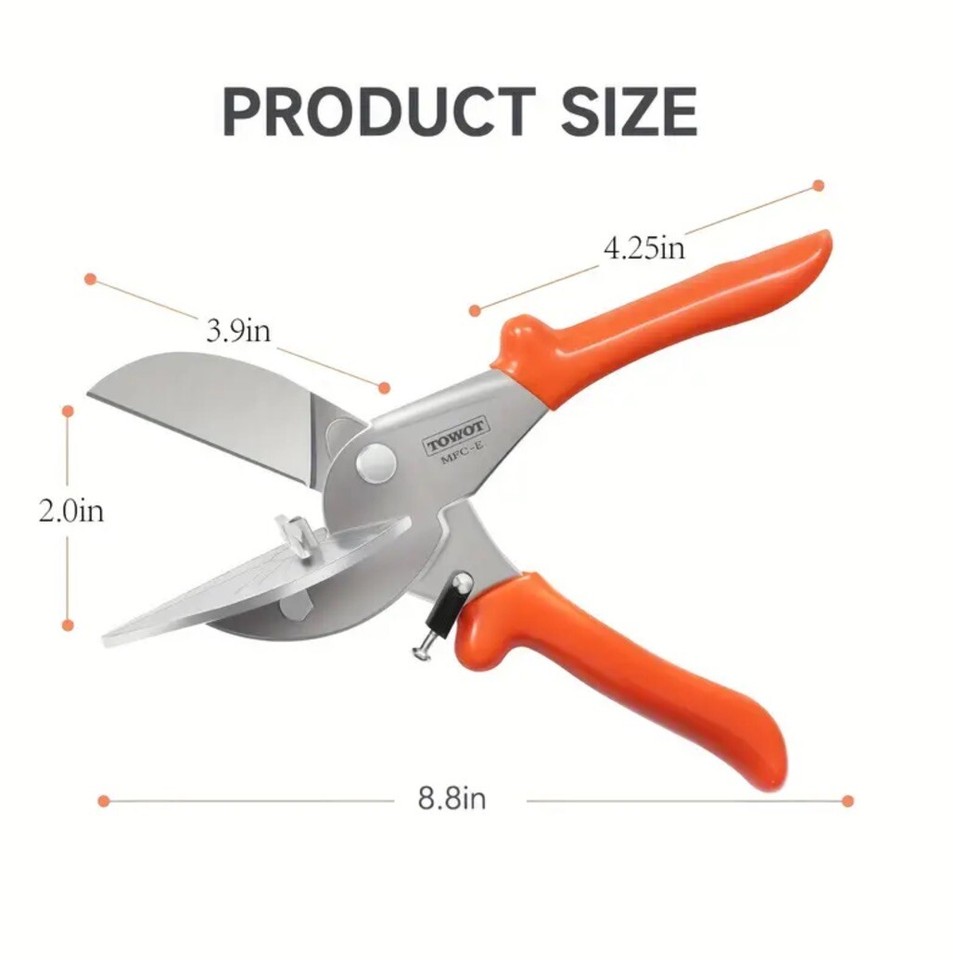Multi Angle Miter Shear Cutter Shear adjustable balsa wood Tool 45 to ...