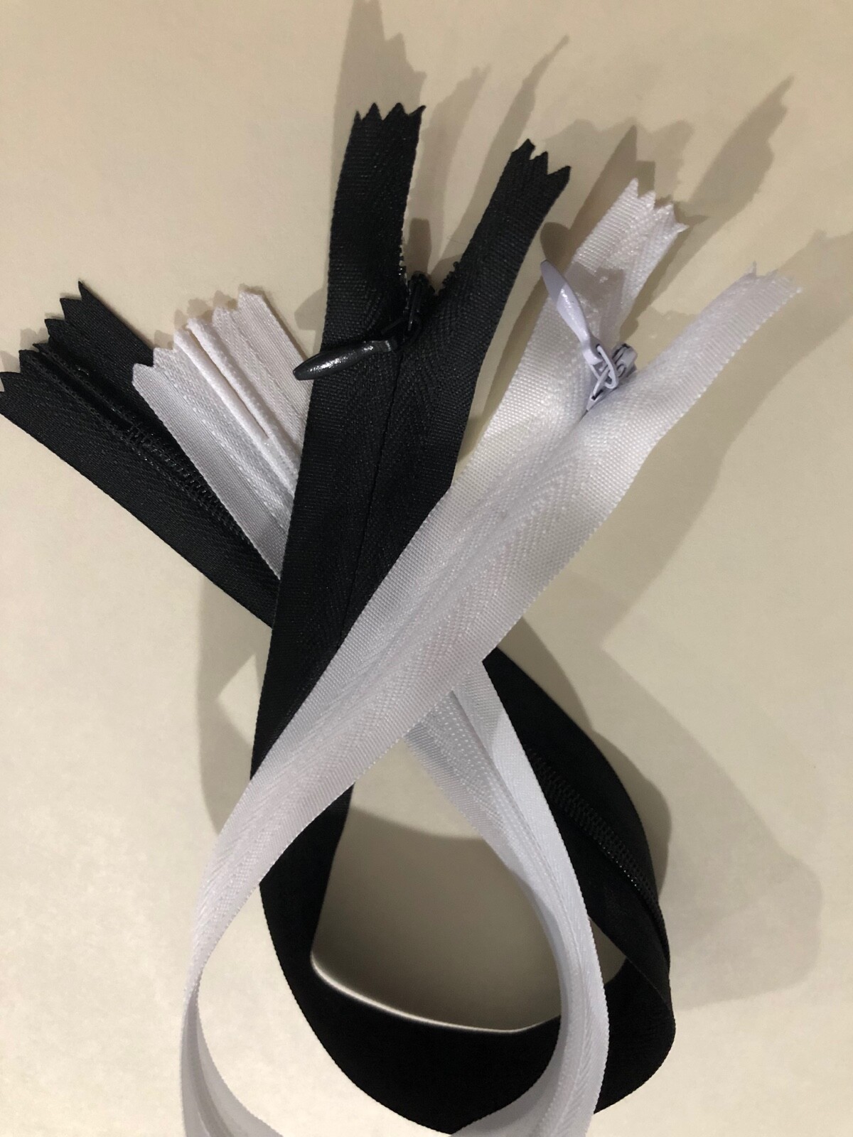 Invisible Zipper, 18", 24", Bulk Hidden Zipper, Lot of 5, 10, 15 pcs | eBay