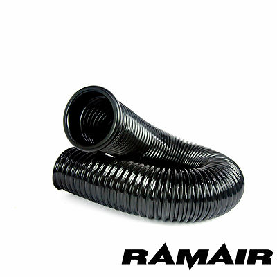 RAMAIR Cold Air Feed PVC Ducting Intake Pipe 1 Cap Induction Kits 100mm ...
