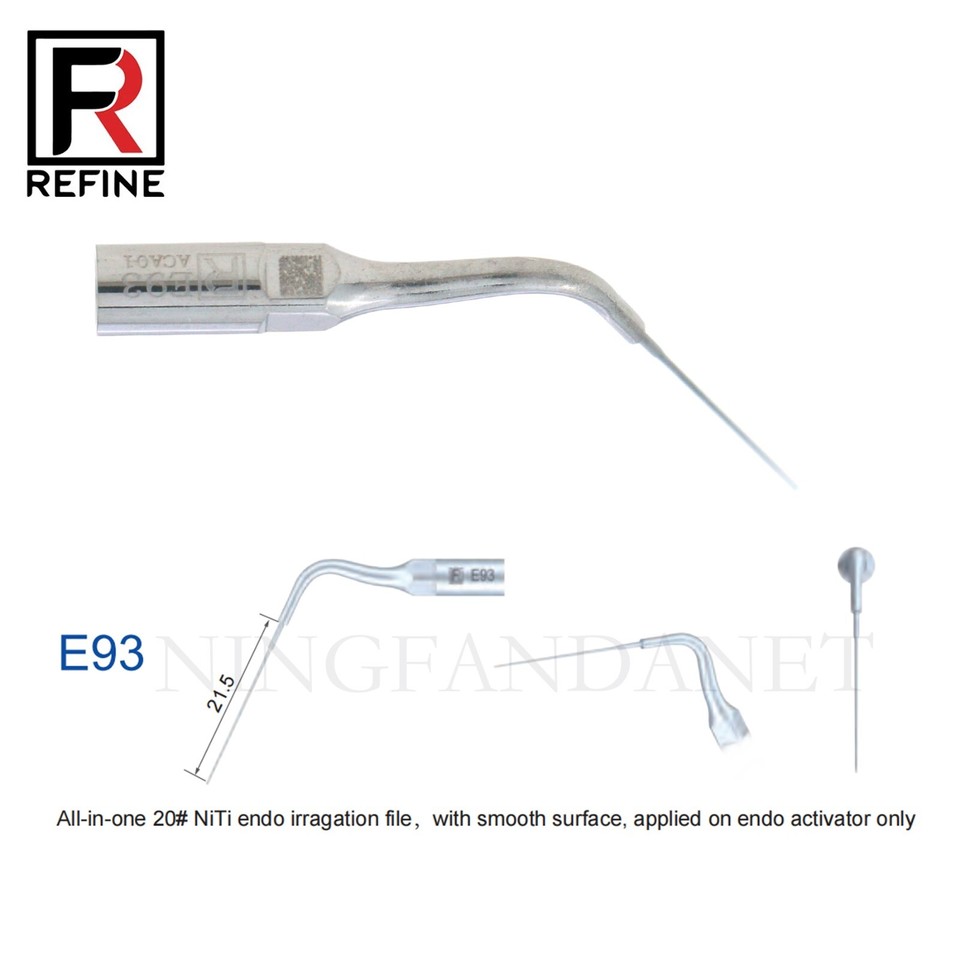 NSK REFINE Dental Endodontic Perio Root Canal Tips Fits EMS Ultrasonic ...