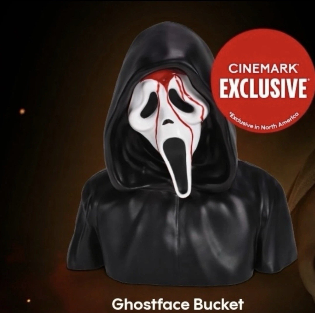 Scream 7 Ghostface Popcorn Bucket 2026 AMC Theaters Regal Cinema Ships ...