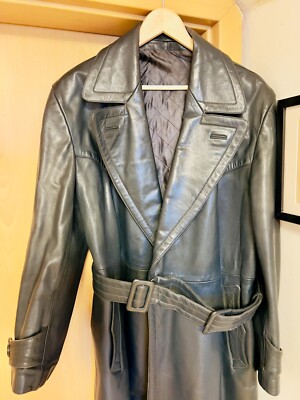 Wehrmacht Gestapo SS 3 Reich WW2 WWII Leather Coats Nazis Officer Coat ...