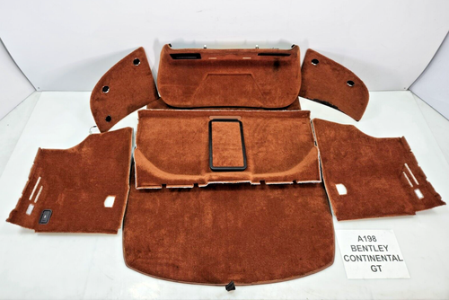 03-10 OEM Bentley Continental GT Rear Trunk Floor Mat Cover Boot ...