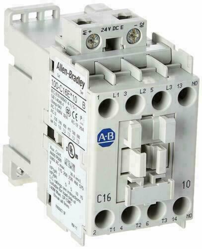 Allen-Bradley Standard IEC Contactor 16A, 24V - White (100-C16EJ10) for ...