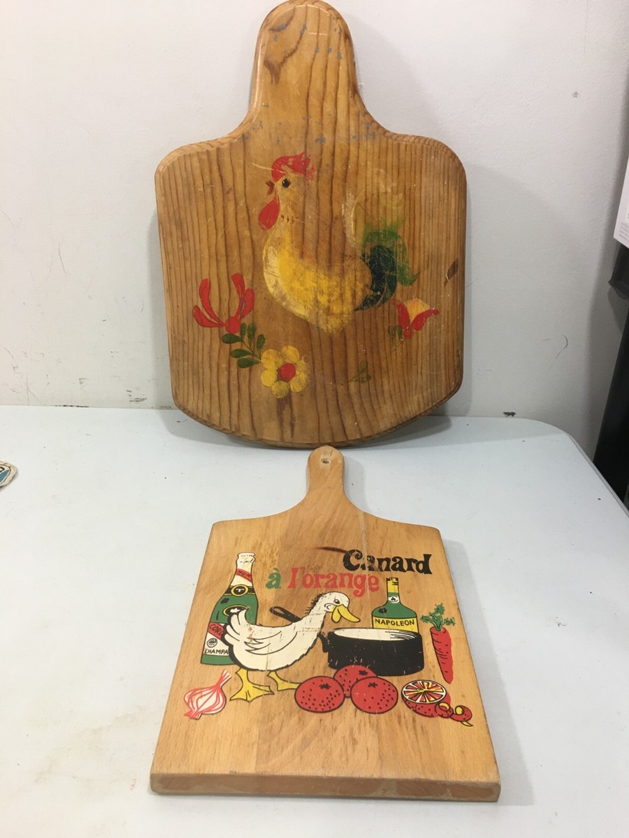 Distressed Vintage Wood Cutting Boards Reclaimed Elm Wood Cutting