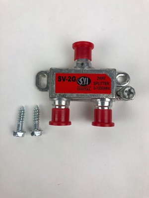 SVI Two Way Cable Adapter Digital Splitter ACC SV-2G Fast Free Shipping ...