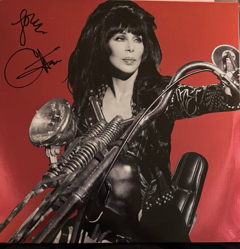 Cher , Signed Autographed , Uk Only Lp , Forever , Red Vinyl | eBay
