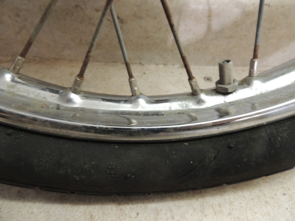 Suzuki Suzy Mokick M30 M31 Front Wheel Assy w/ Hub & Speedo Gear | eBay