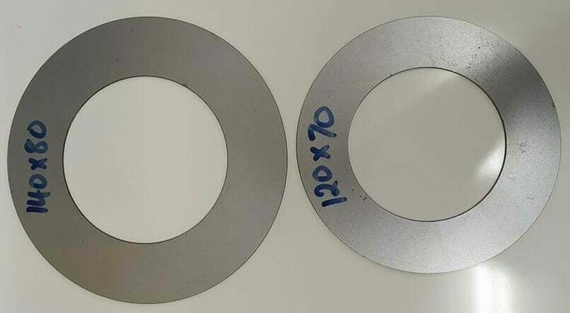 Bucket Shims for Excavators & Diggers Individual JCB KUBOTO CAT MINI ...