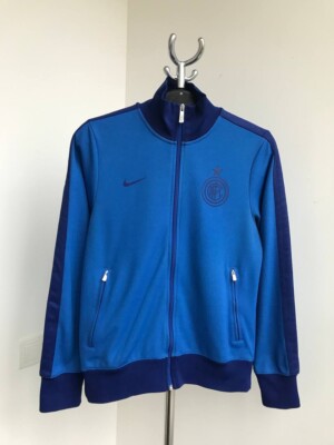INTER MILAN 2014 FOOTBALL SOCCER JACKET FULL ZIP TRACK TOP NIKE 478212 ...