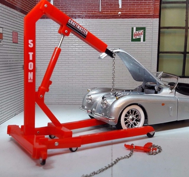 Hobby Gear Series Engine Hoist 1 24 Scale (blue). for sale online | eBay