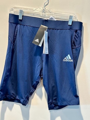 NWT/ NOS adidas Techfit Compression Shorts Men's Navy XL | eBay