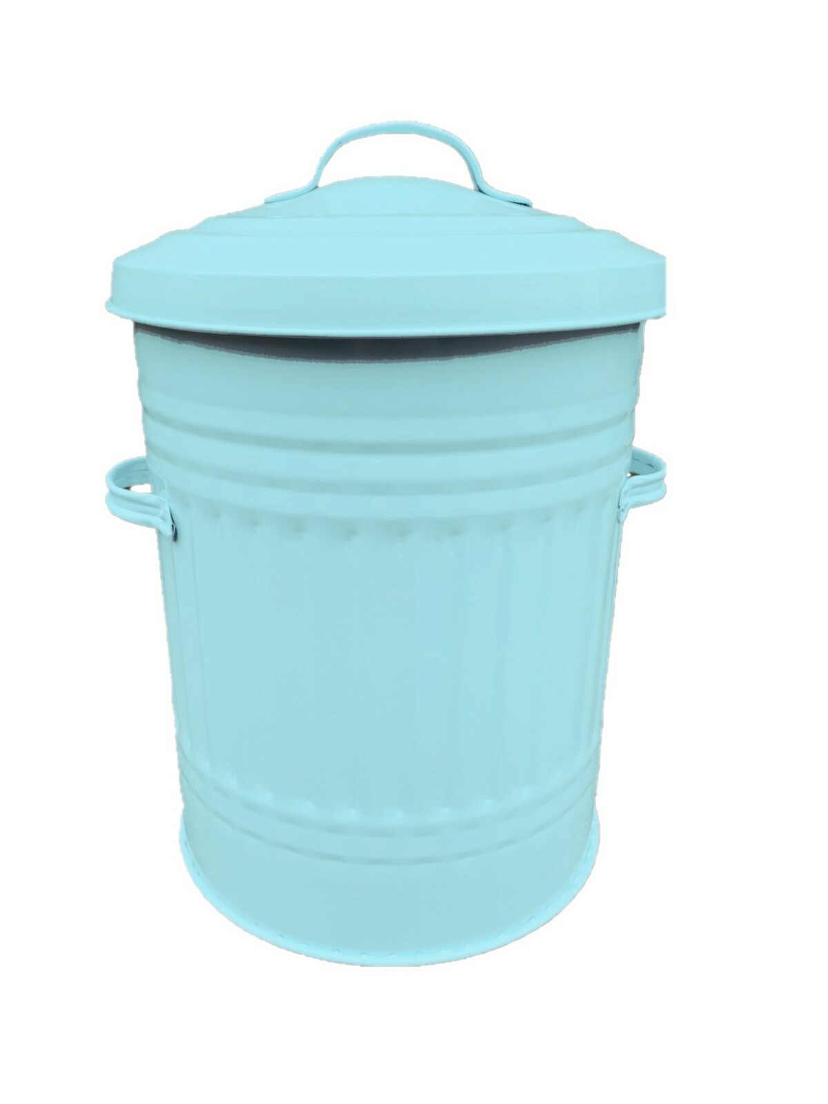 30l litre metal bin rubbish waste dustbin animal feed storage duck egg ...