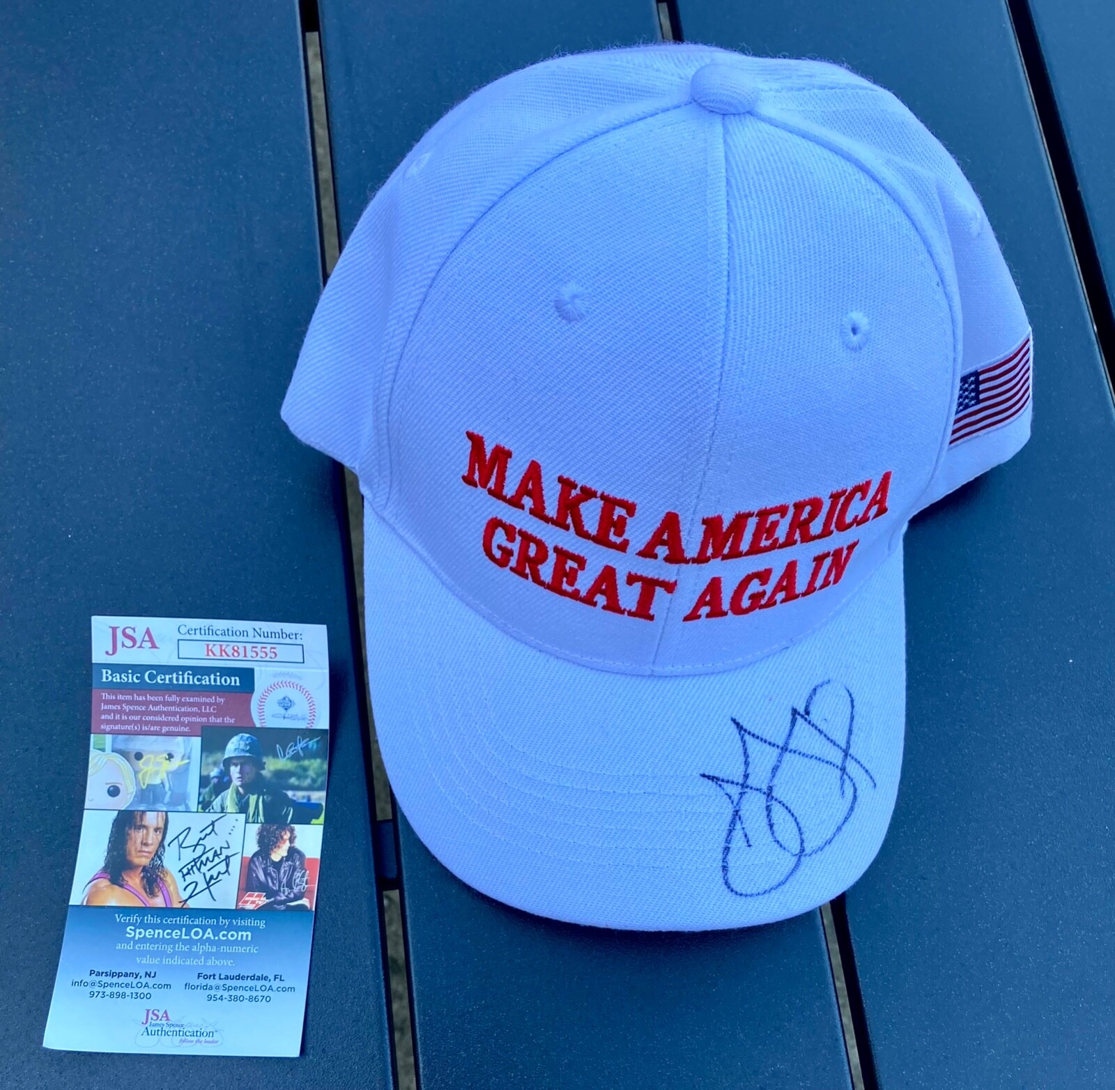Ivanka Trump Make American Great Again Signed Hat JSA COA Donald Trump ...