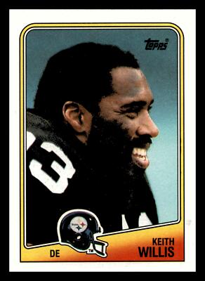 1988 Topps Keith Willis #170 Pittsburgh Steelers Mint | eBay