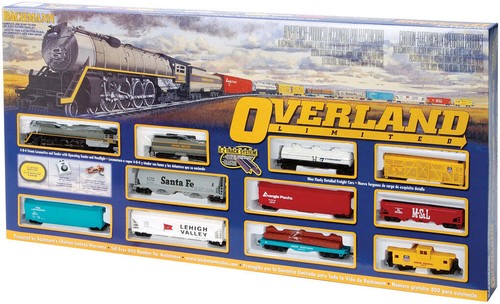 Bachmann 00614 HO Scale Overland Union Pacific Train Set 22899006147| eBay