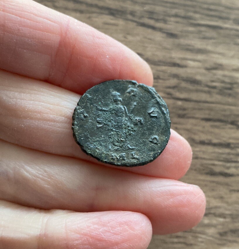 ROMAN BRITAIN. ALLECTUS (293-296 A.D). BRONZE ANTONINIANUS. MINT OF ...