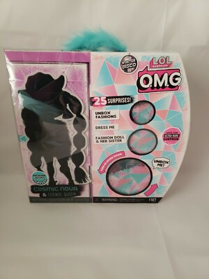 LOL Surprise COSMIC NOVA OMG Fashion Doll & COSMIC QUEEN Winter Disco ...