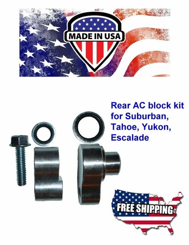 Rear A/C Block Off Kit 2000-2013,Tahoe,Sburuban, Yukon Eliminate/cap ...