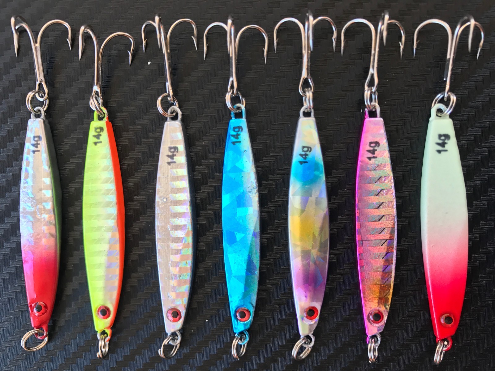 14g Mini Micro Jigs Metal Jig Fishing Lure Salmon Tailor Jigging Tuna ...