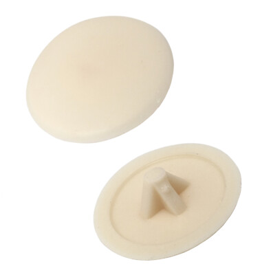 * Plastic Beige Matte Press-Fit PHILLIPS Screw Cover Caps Choose ...