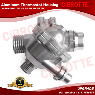 Aluminum Thermostat Housing for BMW E90 E92 E60 325i 328i 330i 335i ...