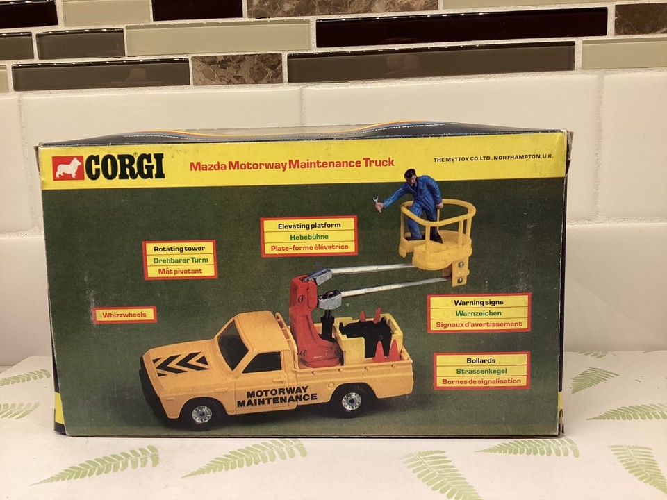 Original Vintage Corgi No. 413 Mazda Motorway Maintenance Truck. 1976 ...