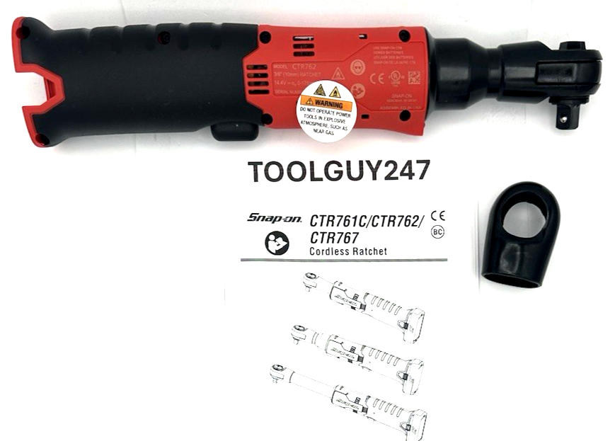 SNAP ON TOOLS USA CTR762 DB 3/8" Dr 14.4 CORDLESS HIGH TORQUE RATCHET TOOL ONLY | eBay