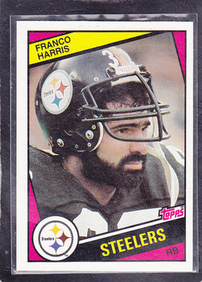 1984 FRANCO HARRIS - Topps Football Card -# 165 - Pittsburgh Steelers ...