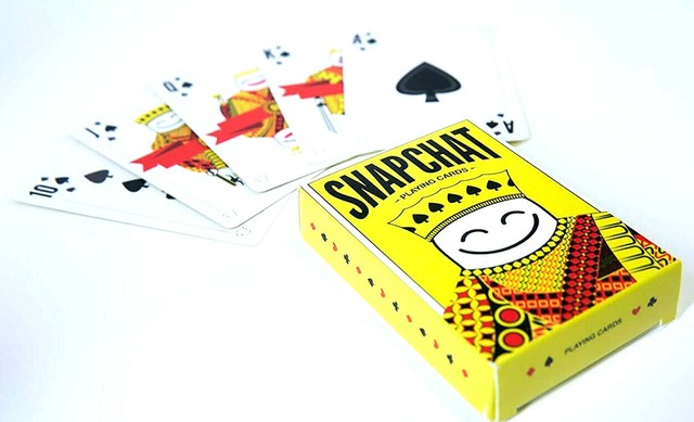 Official Snapchat Playing Cards by Snap for sale online | eBay