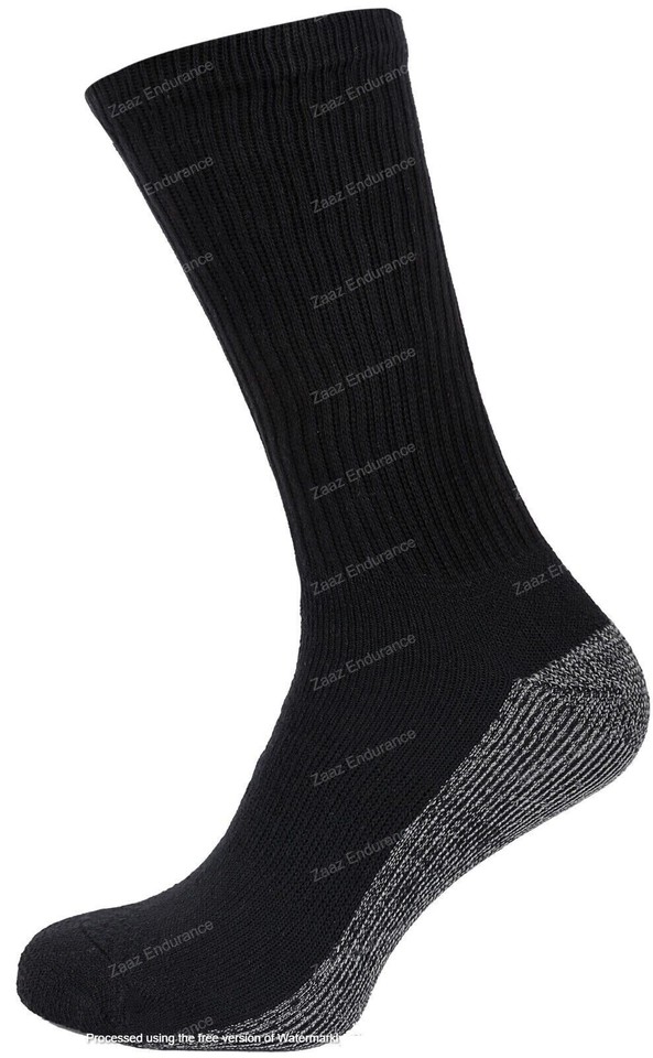 Mens Industrial Crew Work Socks Thick Heavy Duty Work Socks Cushioned ...