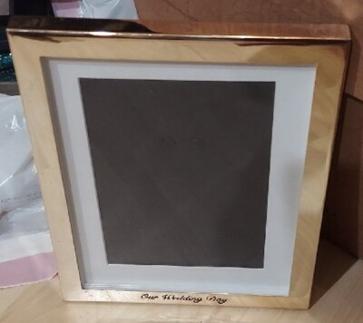 Wedding picture frame Green Tree Gallery Brand holds 5” X 7” photo | eBay