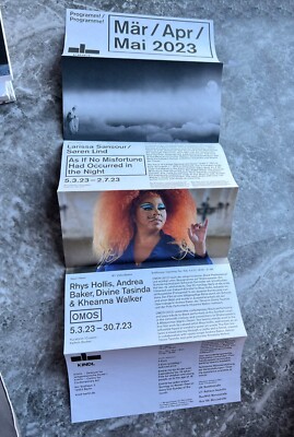 KINDL 2023 GERMANY PROMO Brochure Art MONA HATOUM/LARISSA SANSOUR/SOREN LIND | eBay