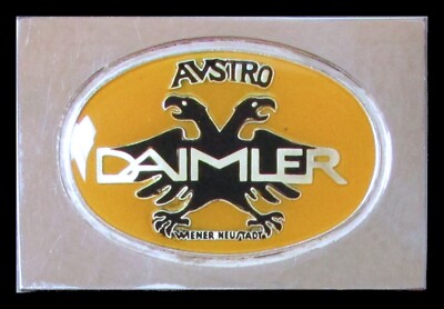 AUSTRO-DAIMLER STERLING SILVER FRANKLIN MINT AUTOMOBILE EMBLEMS ...