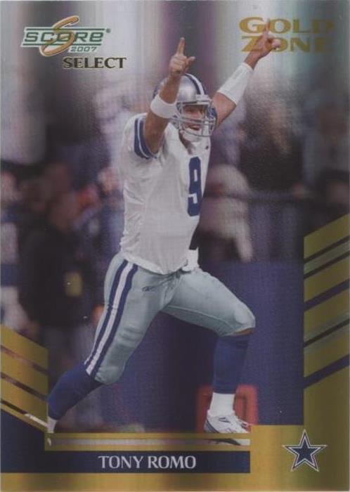 2007 Score Select - Tony Romo #1 Gold Zone /50 for sale online | eBay