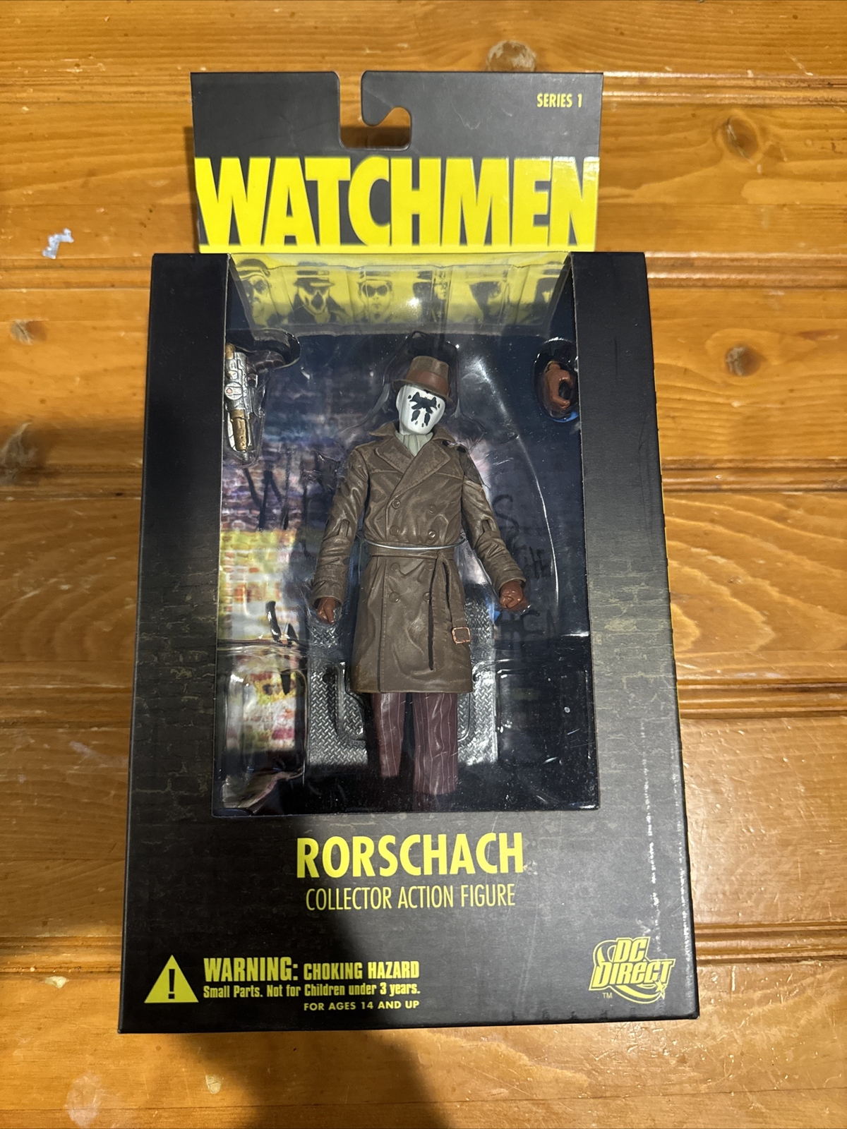 RORSCHACH DC Direct Watchmen Series 1 Action Figure NEW SEALED ...