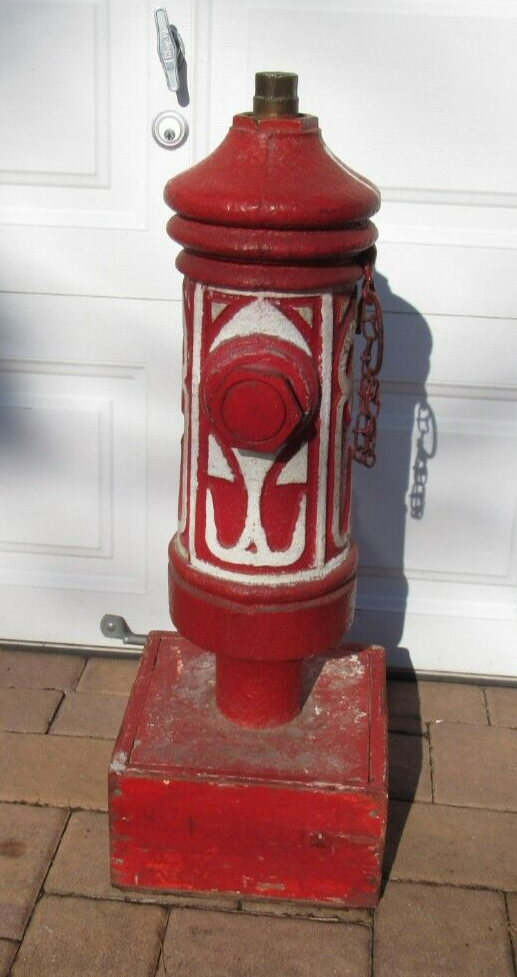 Antique Early 1900s J Thompson & Co Philadelphia Ornate Fire Hydrant ...