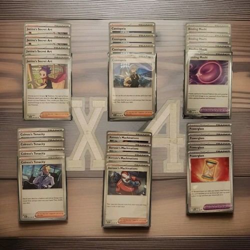 Playset Shrouded Fable 6x - 4x Colress's Tenacity, Powerglass 4x Etc ...