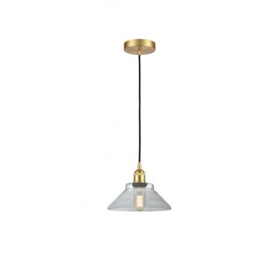 Innovations Edison Orwell 1-Lt LED Mini Pendant, GD/Clear - 616-1P-SG ...