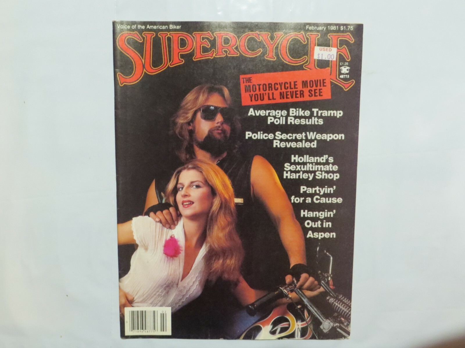 VINTAGE Supercycle Magazine February 1981 Vol 5 No 1 Harley Davidson BA ...