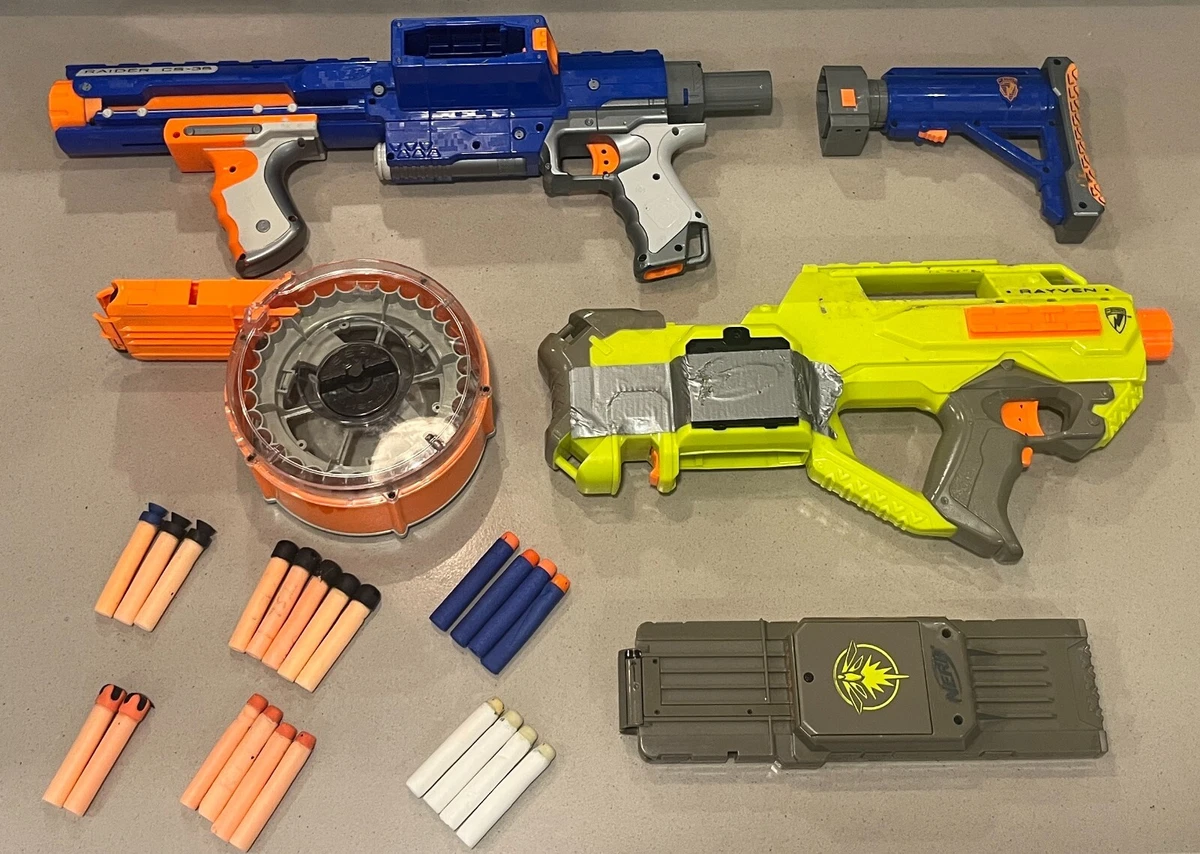Modified Nerf Weapons