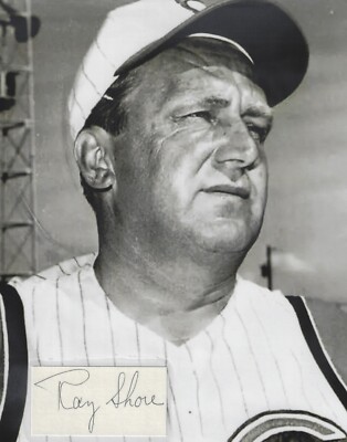 Ray Shore Autographed Signed 8x10 Photo - MLB Cincinnati Reds - RARE ...