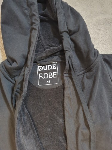 Dude Robe Black Men's Size XS As Seen On Shark Tank | eBay