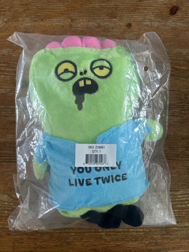 Punchkins Plush Zombie You Only Live Twice New in Sealed Bag NWT ...