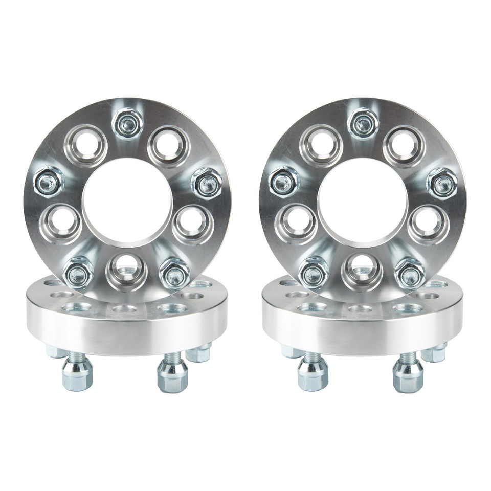 4PCS 1" Wheel Adapter 5x100mm to 5x4.5" 64.1mm M12x1.5 For 03-08 Toyota ...