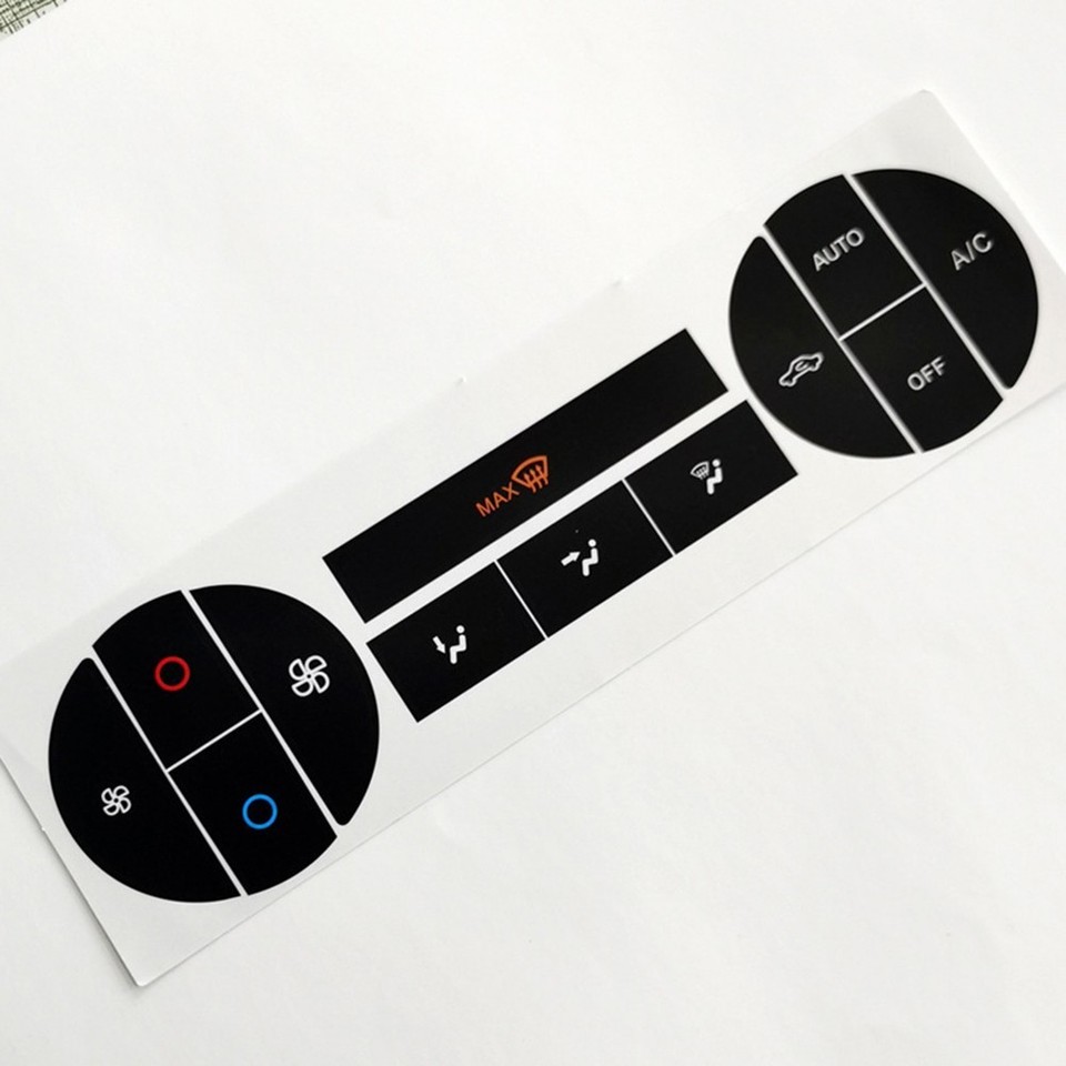 Repair Stickers Car Interior Trim Button Repair 70*180mm Interior Parts ...