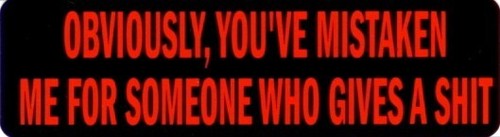Obviously You've Mistaken Me For Someone Who Gives A Sh*t Helmet ...
