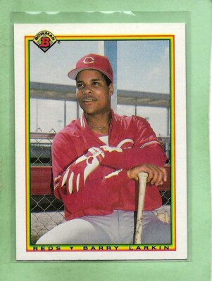 BARRY LARKIN - 1990 Bowman - #50 - Reds - Comb. Shipping | eBay