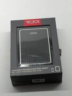 TUMI Smart Portable Battery Bank 12000 mAh READ | eBay